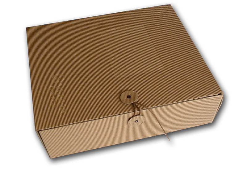 Coffret de présentation grand format, carton cannelure - Cartons ...