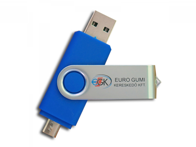 Clé USB double connectique - Plastique injecté - Cles USB - Clés USB ...